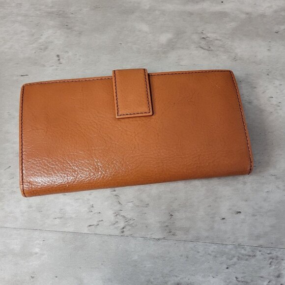 HOBO | Bags | Hobo International Wallet Kiss Lock Frame Bifold Clutch ...